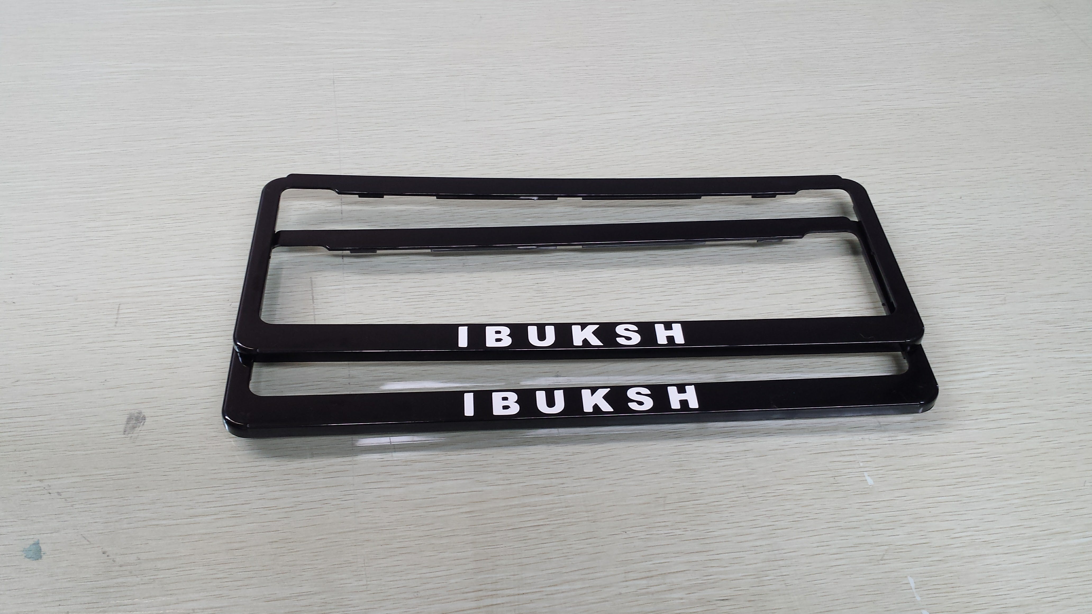 Custom Number Plate Frames – Artmore Ltd